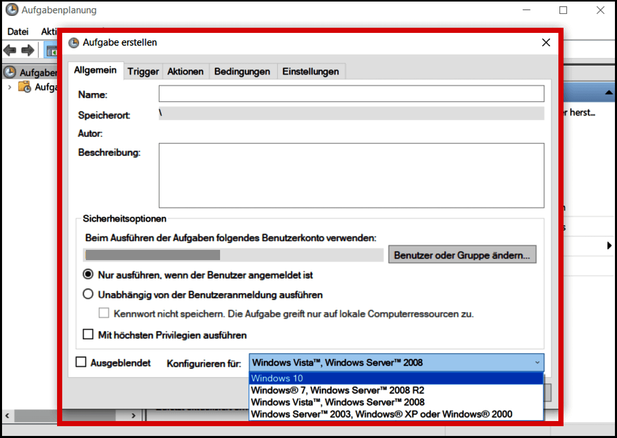 PC automatisch herunterfahren in Windows 10 - IONOS