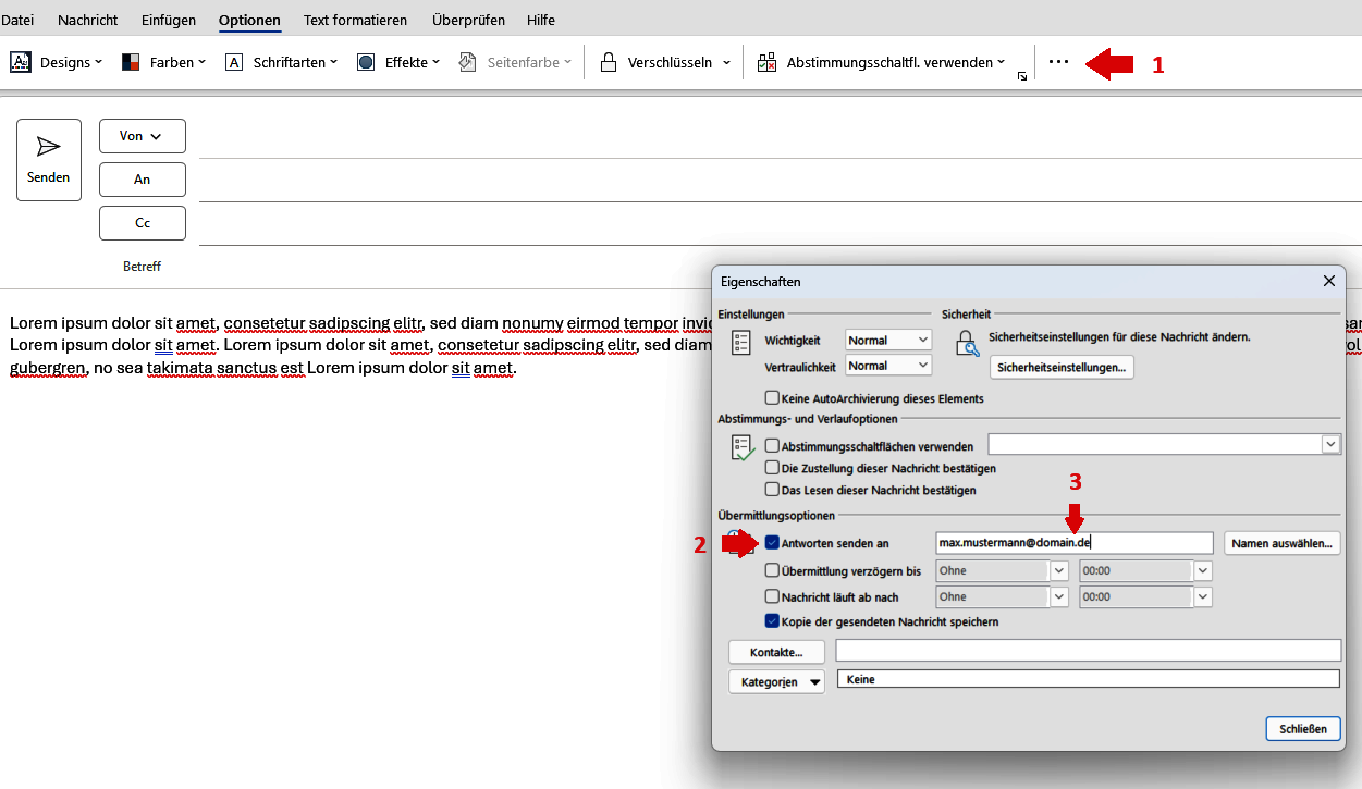 Outlook-Absender ändern | Schritt für Schritt erklärt - mit Beispielen ...
