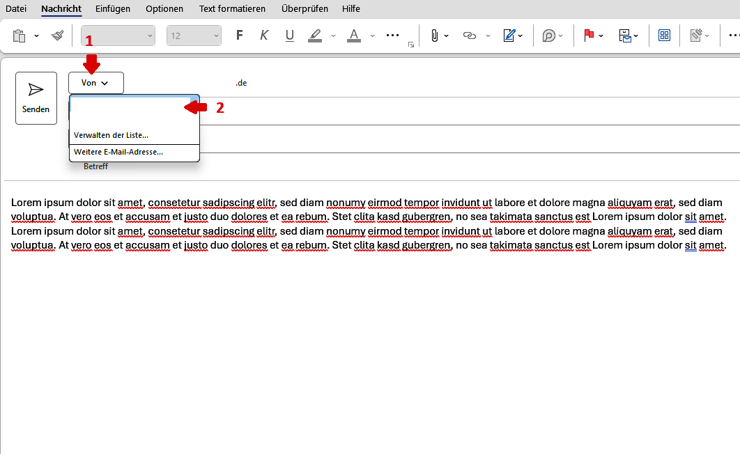 Outlook-Absender ändern | Schritt für Schritt erklärt - mit Beispielen ...