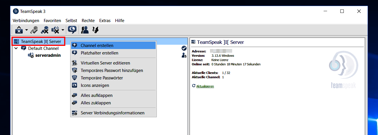 TeamSpeak: So hosten Sie Ihren eigenen TeamSpeak-Server - IONOS