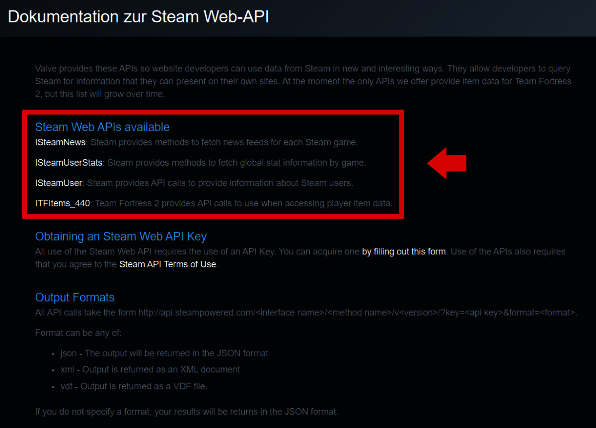Steam API-Key erstellen Schritt für Schritt - IONOS