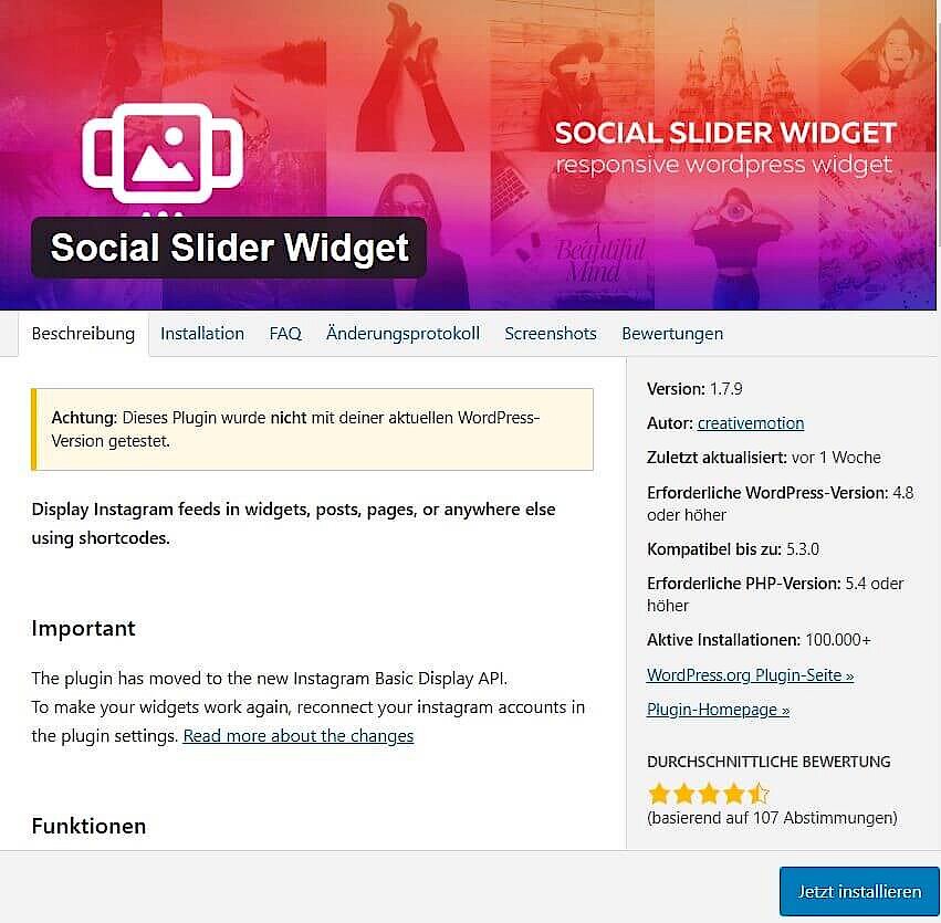 WordPress-Instagram-Plug-ins: Instagram-Feed in WordPress einbinden - IONOS