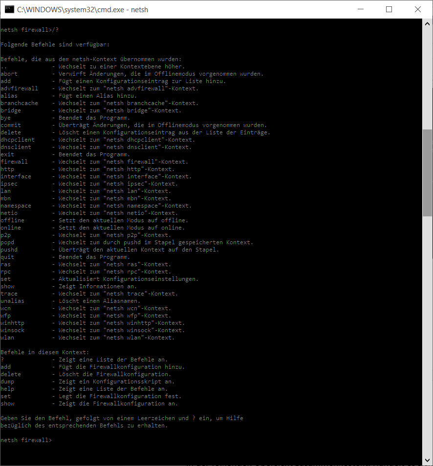 Netsh | die wichtigsten netsh-Befehle im Überblick - IONOS