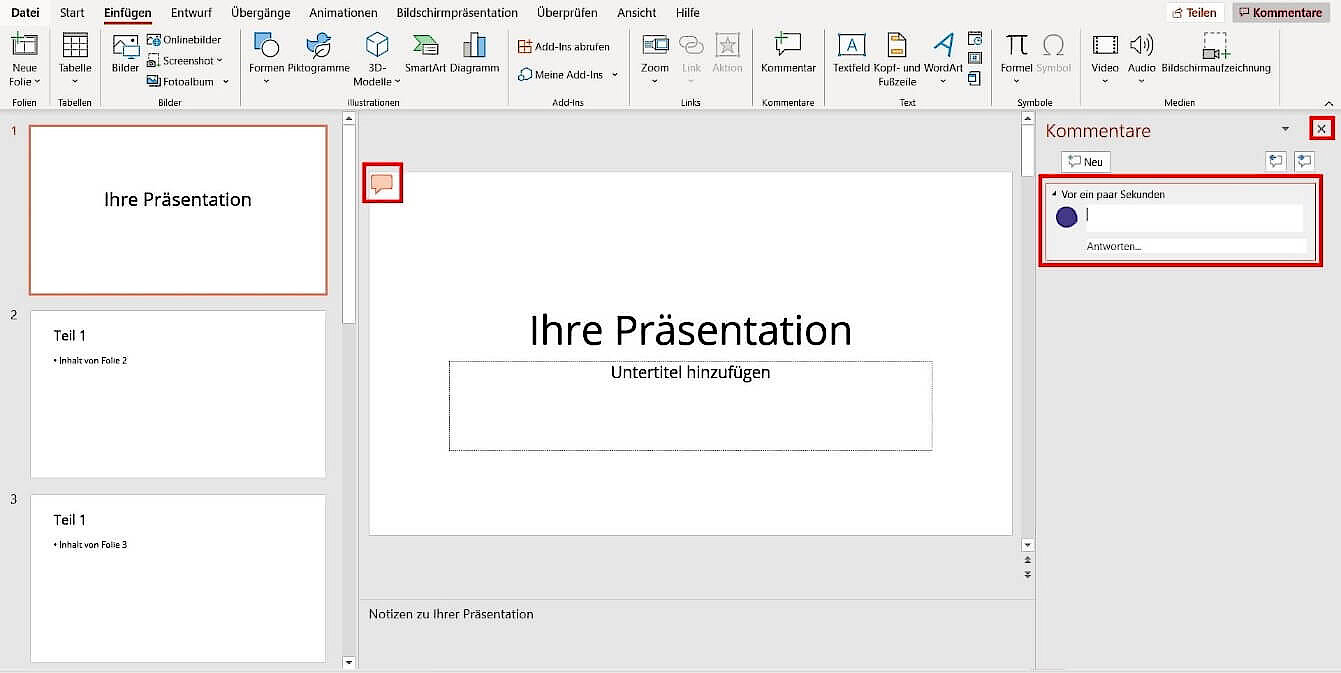 PowerPoint-Notizen drucken | Schritt für Schritt erklärt - IONOS