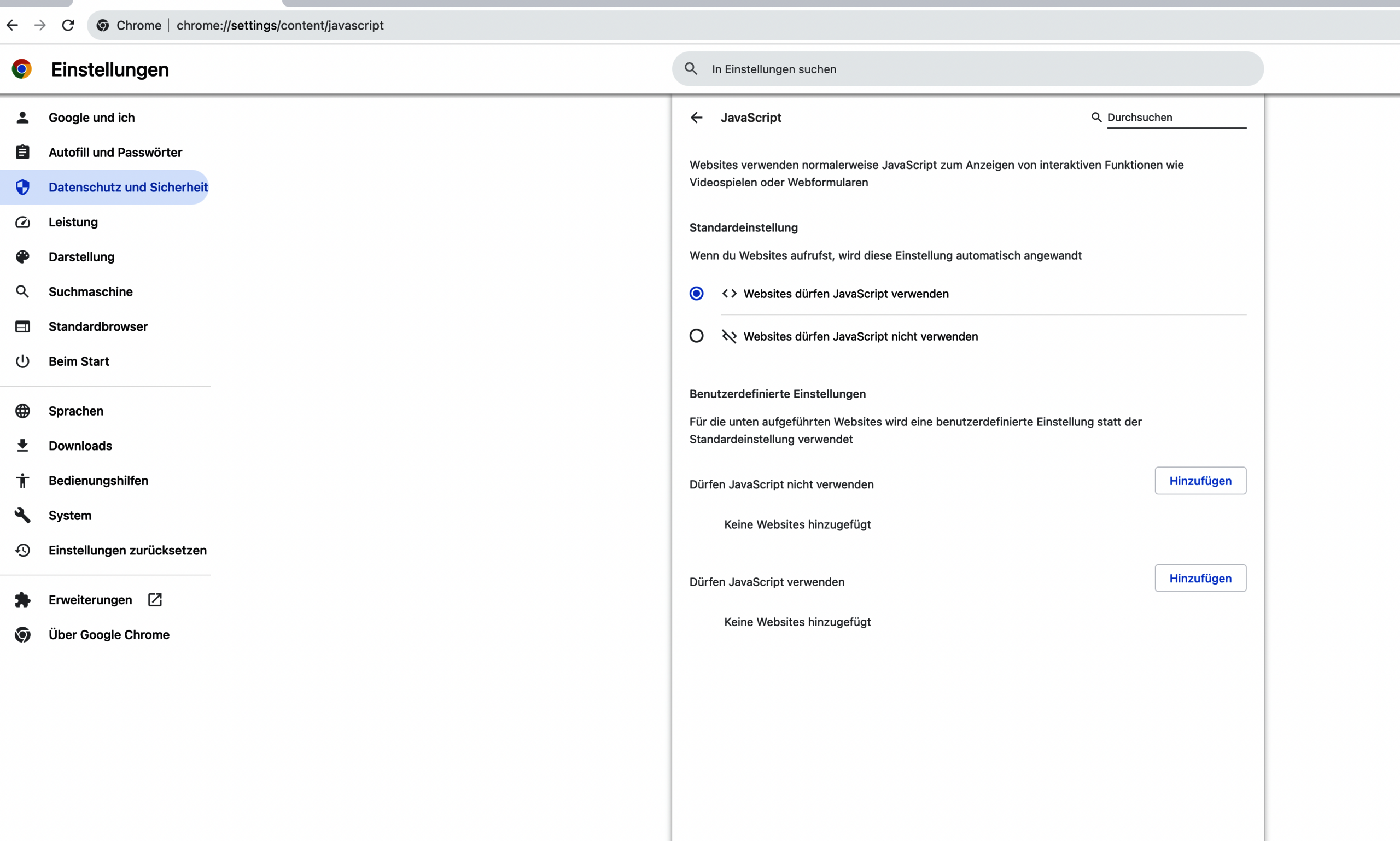 JavaScript in Google Chrome aktivieren: So funktioniert es - IONOS