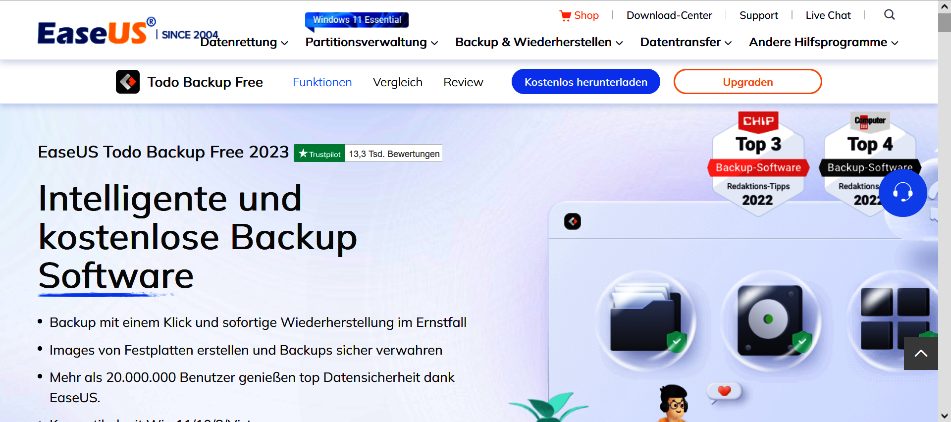 Backup-Software-Vergleich: Die besten Backup-Programme - IONOS